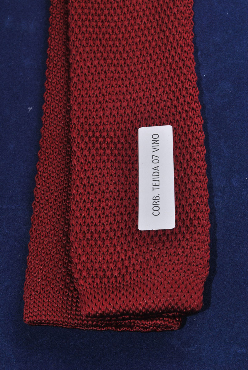 Comprar corbata CORBATA TEJIDA TRICOT 07 - Corbatas italianas, finas ...
